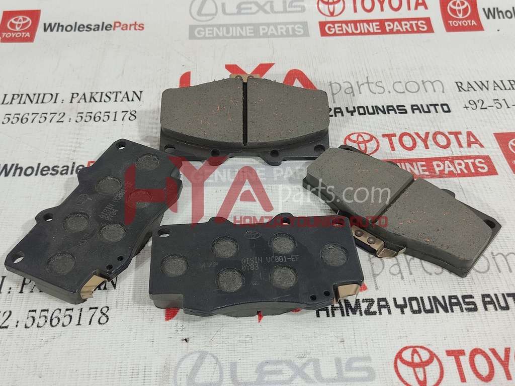 PAD KIT, DISC BRAKE, FRONT (MVP PRODUCT) | H Y A parts